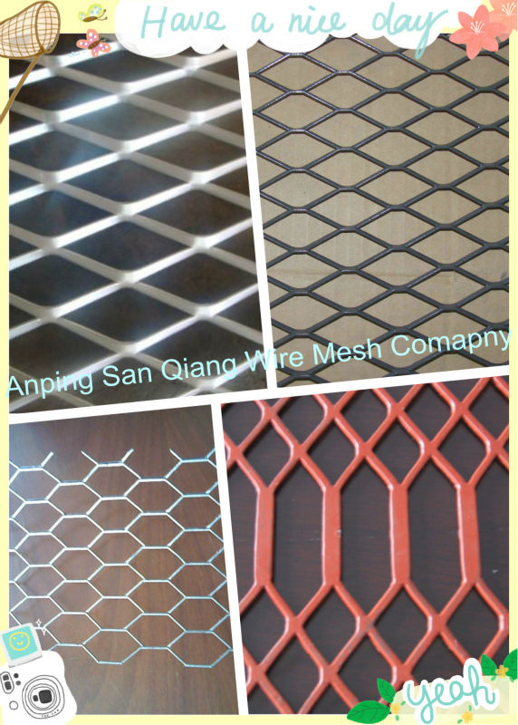 Expanded Metal Mesh/Diamond metal mesh lath - Buy Product on ANPING ...